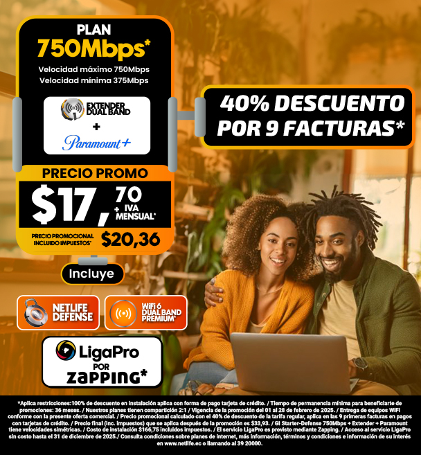 Netlife Planes Internet